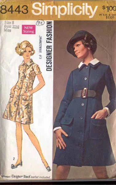 Simplicity 8443 | Vintage Sewing Patterns | Fandom