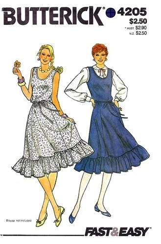 Butterick 4205 A | Vintage Sewing Patterns | Fandom