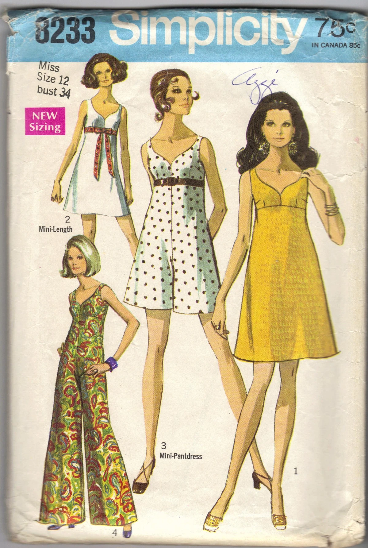 Simplicity 8233 | Vintage Sewing Patterns | Fandom