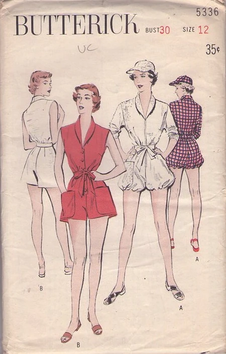 Butterick 5336 A | Vintage Sewing Patterns | Fandom