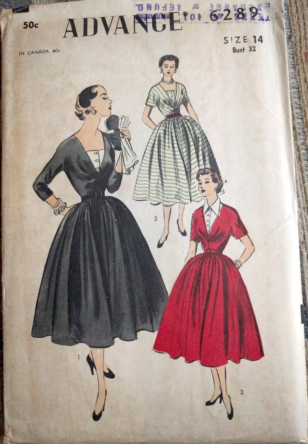 Advance 6289 | Vintage Sewing Patterns | Fandom