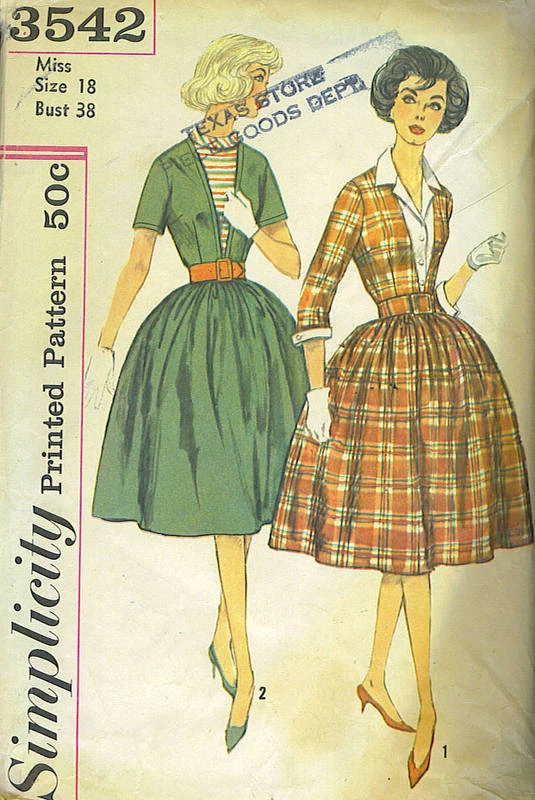 Simplicity 3542 | Vintage Sewing Patterns | Fandom
