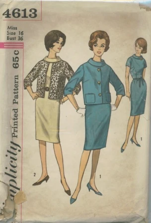 Simplicity 4613 A | Vintage Sewing Patterns | Fandom