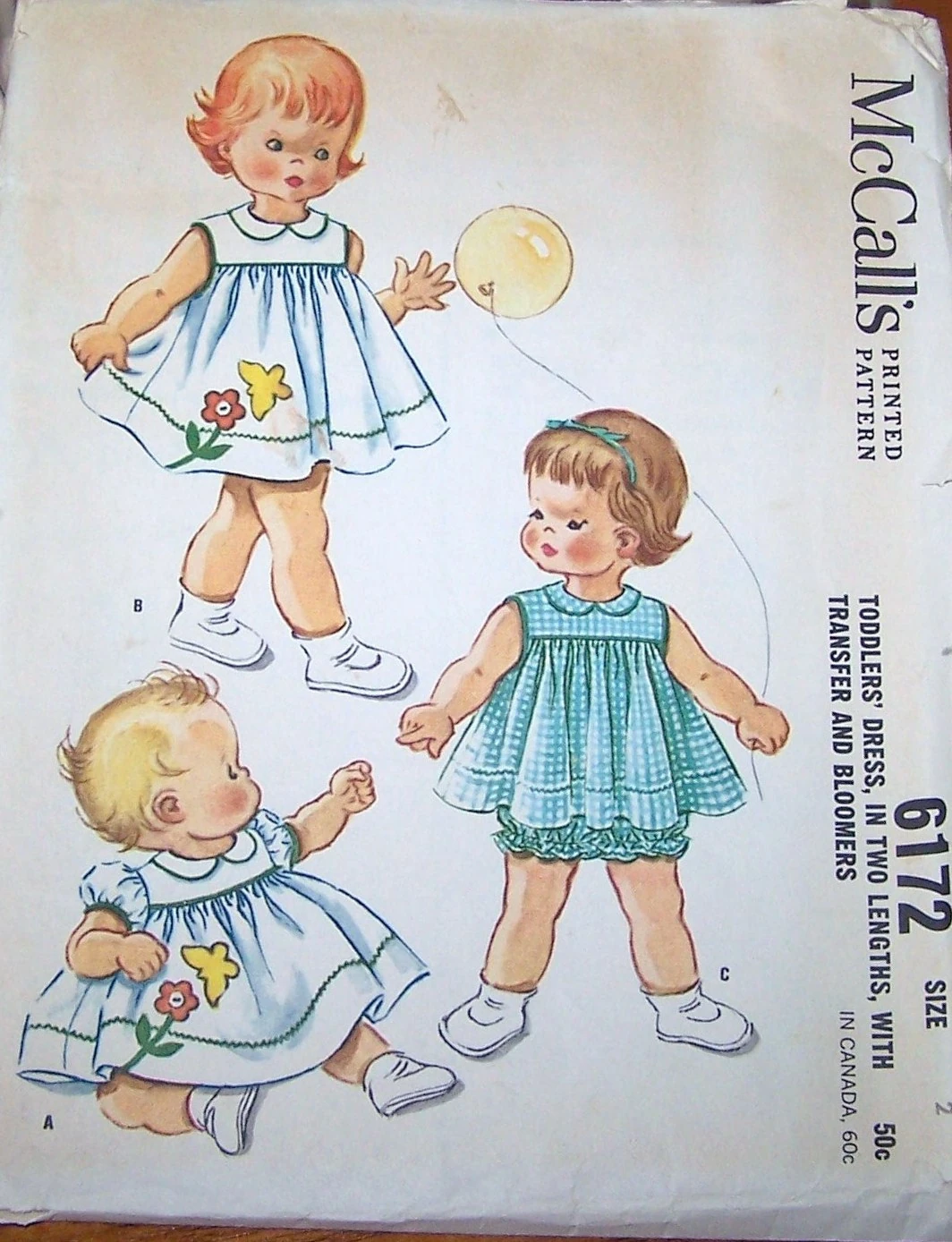McCall's 6172 | Vintage Sewing Patterns | Fandom