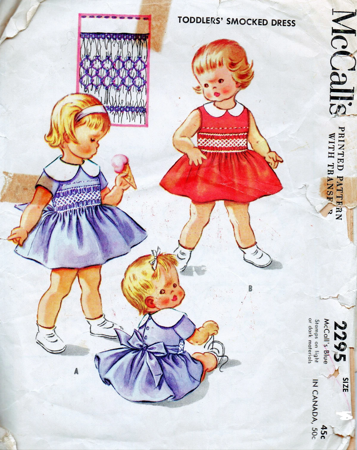 McCall's 2295 A | Vintage Sewing Patterns | Fandom