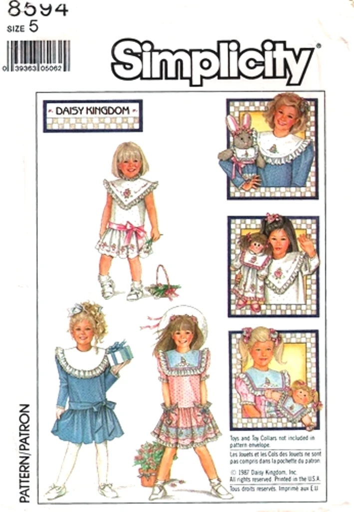 Simplicity 8594 A | Vintage Sewing Patterns | Fandom