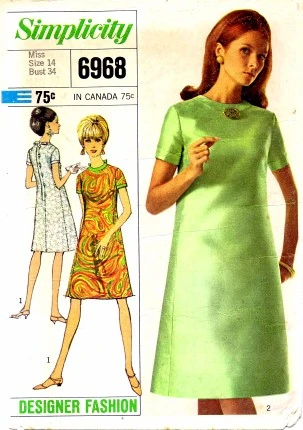 Simplicity 6968 | Vintage Sewing Patterns | Fandom