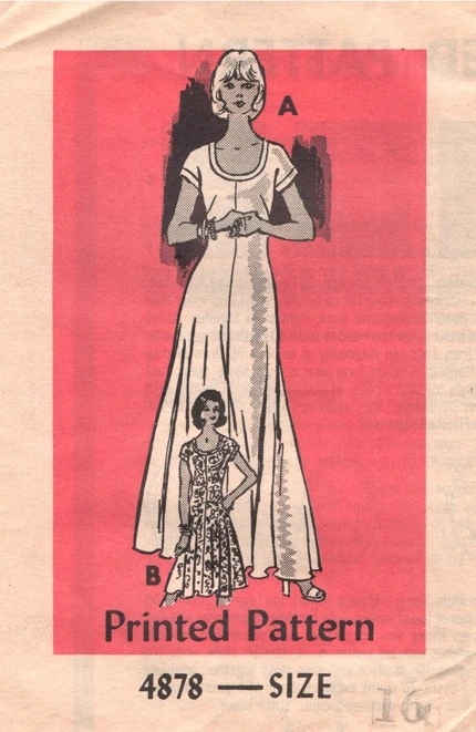 Anne Adams 4878 | Vintage Sewing Patterns | Fandom
