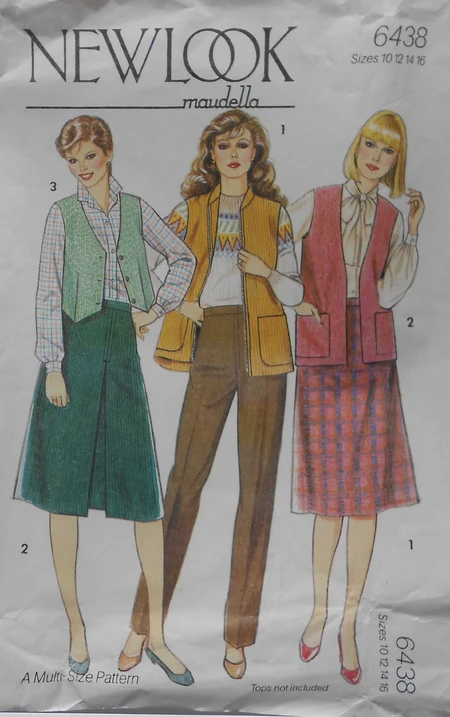 New Look 6438 | Vintage Sewing Patterns | Fandom
