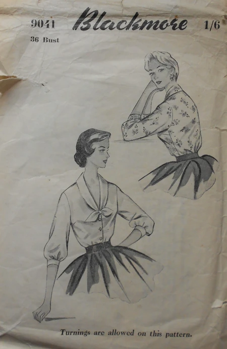Blackmore 9041 | Vintage Sewing Patterns | Fandom