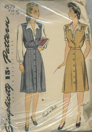 Simplicity 4579 B | Vintage Sewing Patterns | Fandom