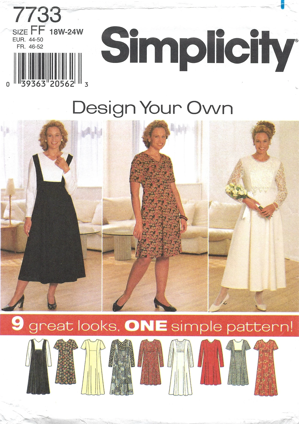 Simplicity 7733 C | Vintage Sewing Patterns | Fandom