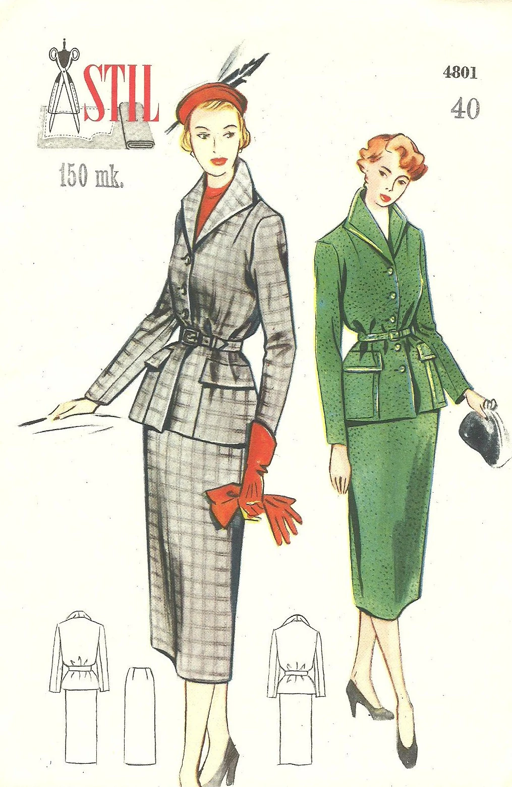 Stil 4801 | Vintage Sewing Patterns | Fandom