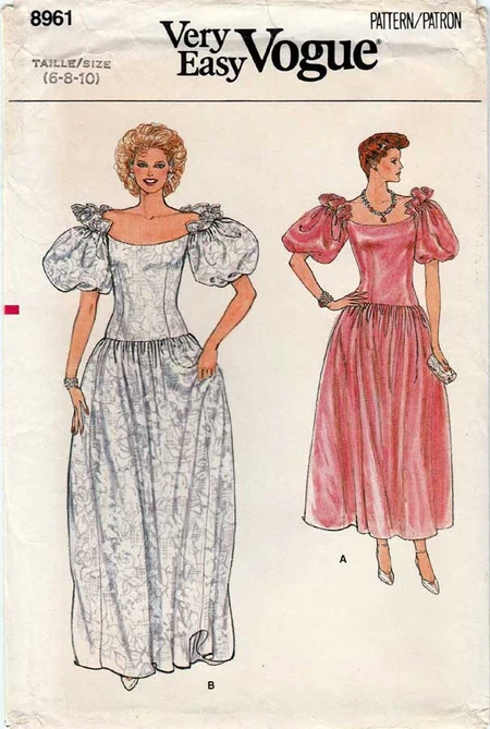 Vogue 8961 A | Vintage Sewing Patterns | Fandom