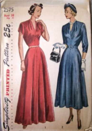 Simplicity 2575 | Vintage Sewing Patterns | Fandom
