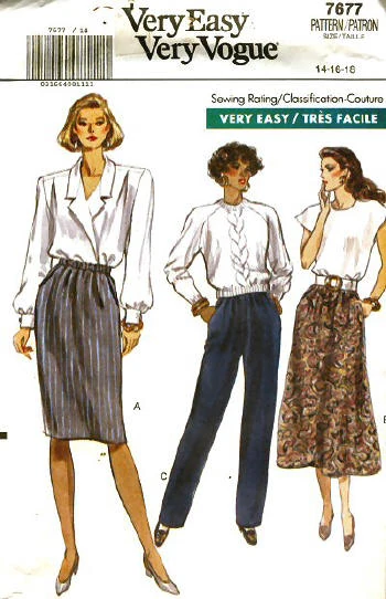 Vogue 7677 | Vintage Sewing Patterns | Fandom