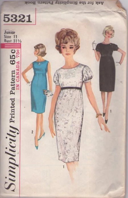 Simplicity 5321 B | Vintage Sewing Patterns | Fandom