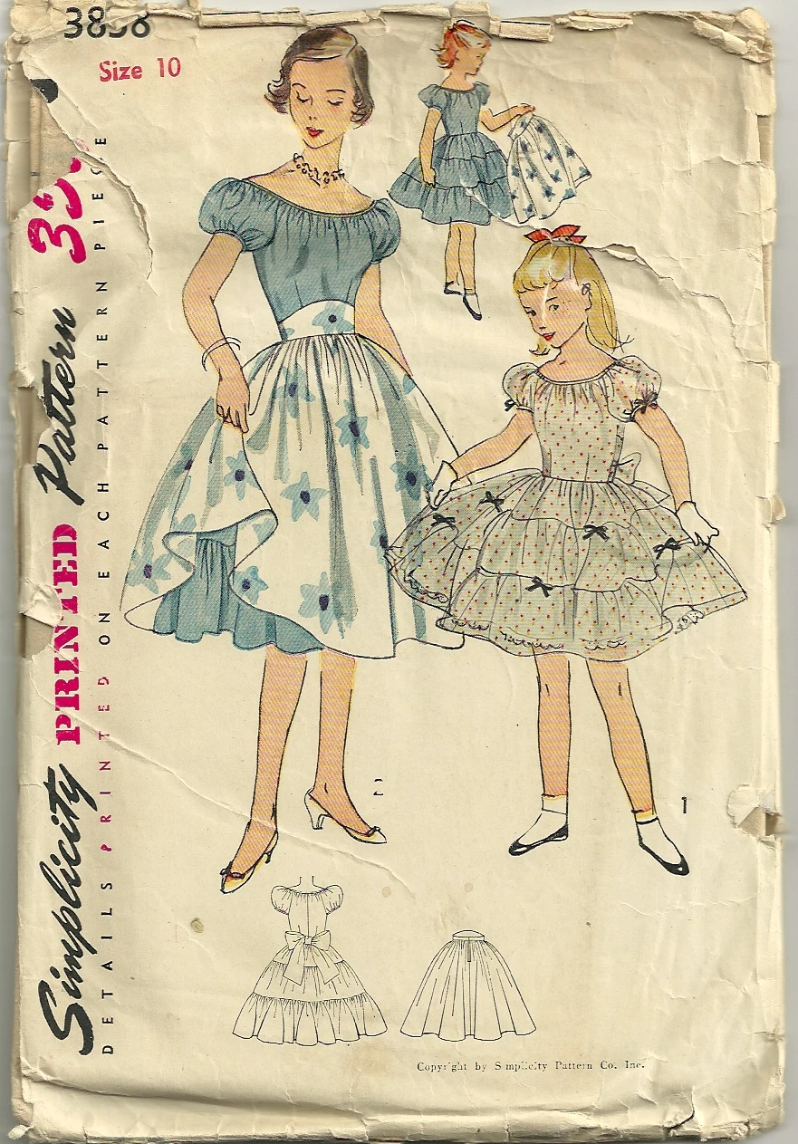 Simplicity 3838 | Vintage Sewing Patterns | Fandom
