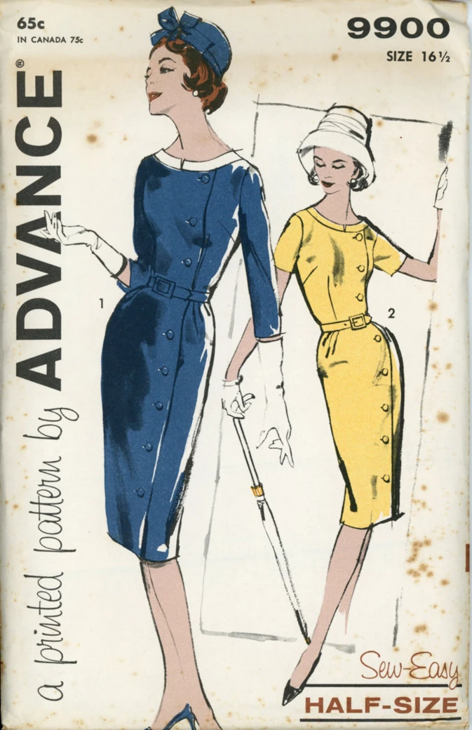 Advance 9900 | Vintage Sewing Patterns | Fandom