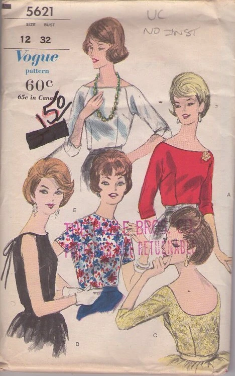 Vogue 5621 | Vintage Sewing Patterns | Fandom