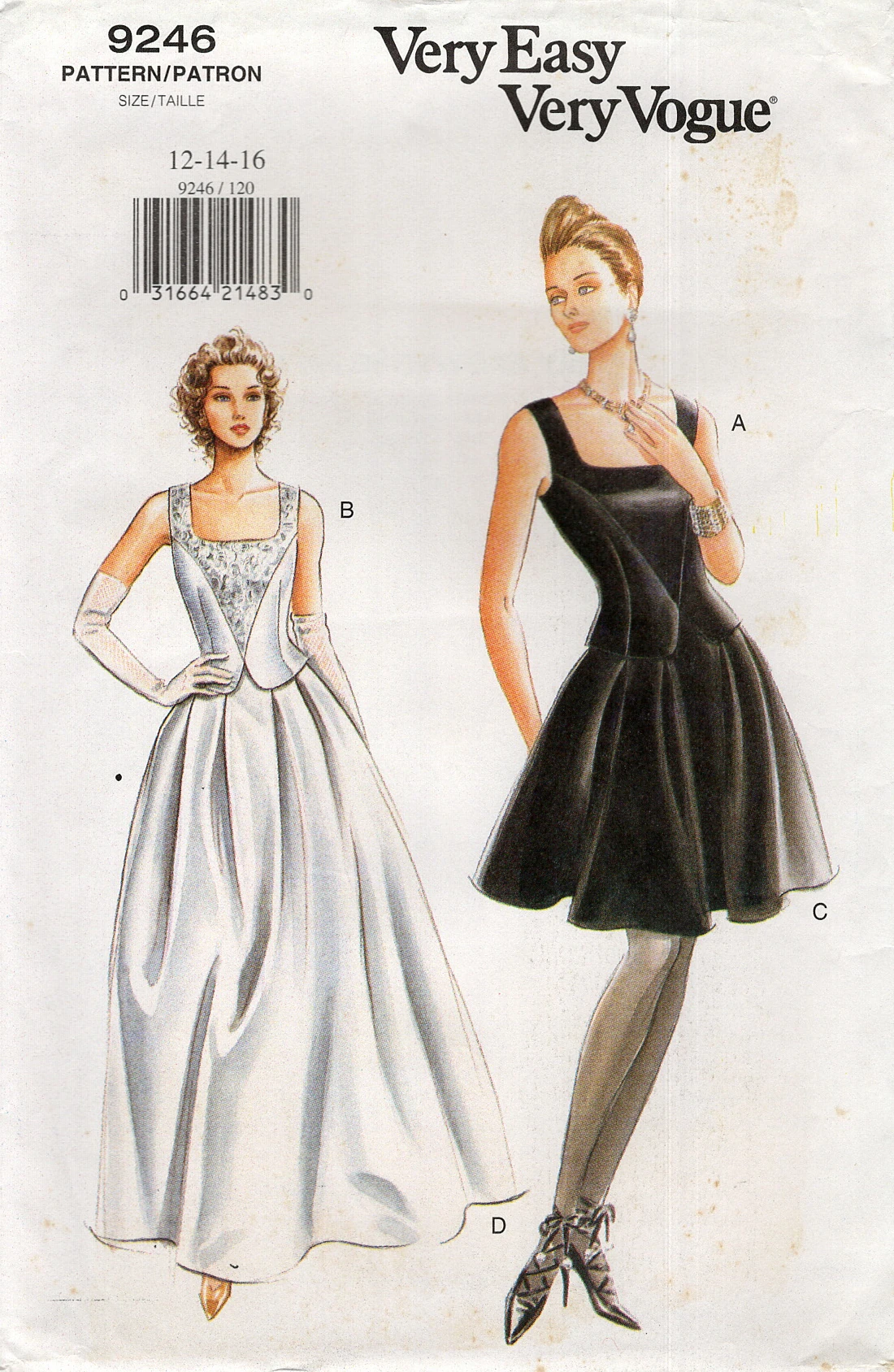 Vogue 9246 C | Vintage Sewing Patterns | Fandom