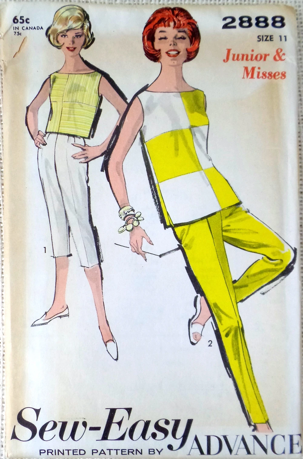 Advance 2888 | Vintage Sewing Patterns | Fandom