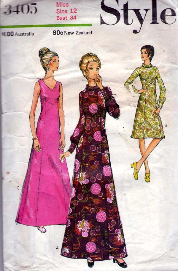 Style 3405 | Vintage Sewing Patterns | Fandom