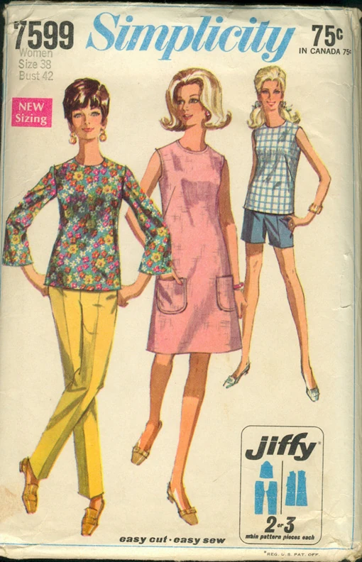 Simplicity 7599 | Vintage Sewing Patterns | Fandom