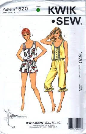 Kwik Sew 1520 | Vintage Sewing Patterns | Fandom