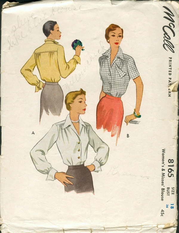 McCall 8165 | Vintage Sewing Patterns | Fandom