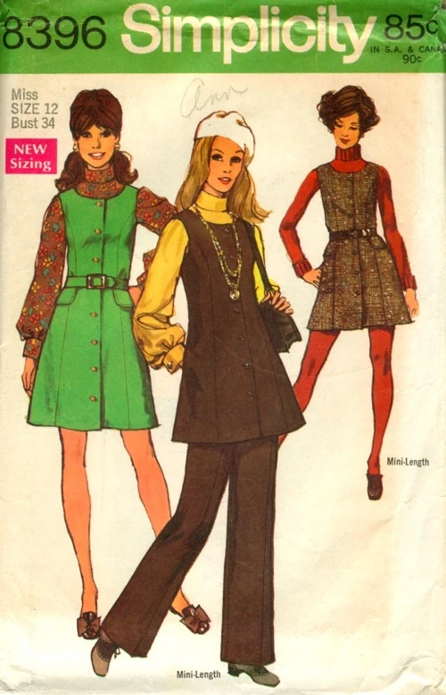 Simplicity 8396 | Vintage Sewing Patterns | Fandom
