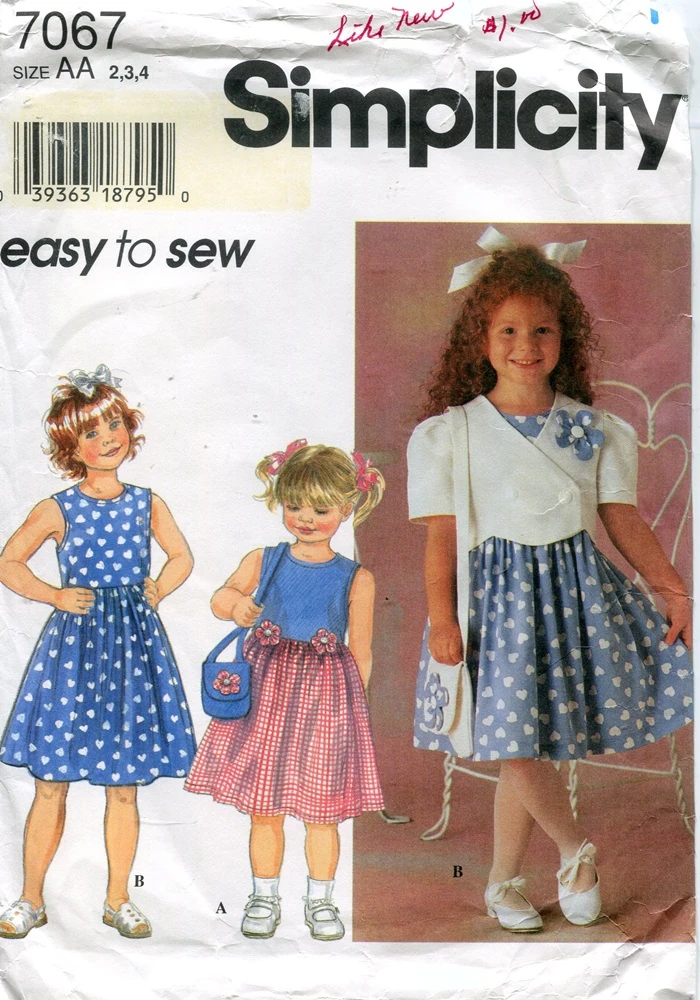 Simplicity 7067 B | Vintage Sewing Patterns | Fandom