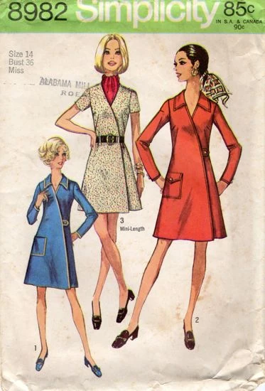 Simplicity 8982 | Vintage Sewing Patterns | Fandom