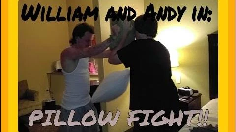 William and Andy in: Pillow fight!! | Violette1st Wikia | Fandom
