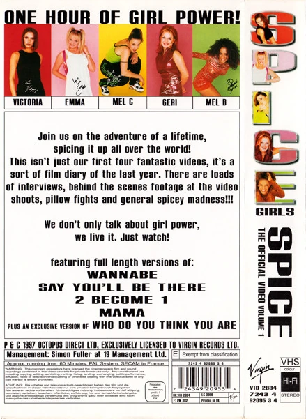 Spice Girls – One Hour Of Girl Power! | Virgin Video Wiki | Fandom