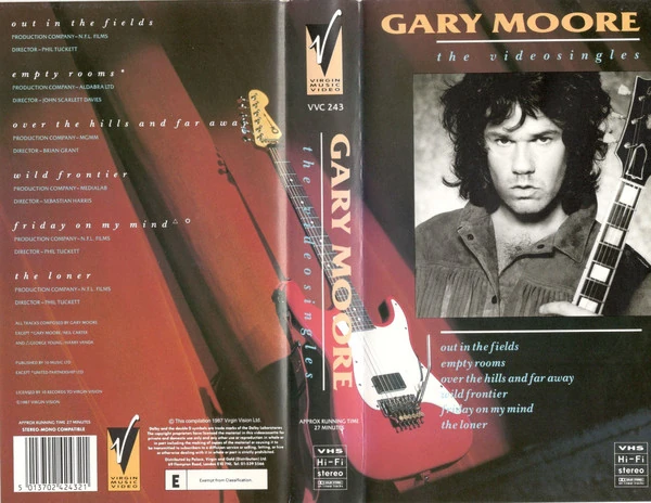 Gary Moore – The Video Singles | Virgin Video Wiki | Fandom