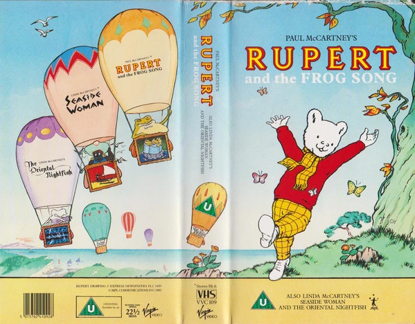 Paul McCartney's Rupert And The Frog Song | Virgin Video Wiki | Fandom
