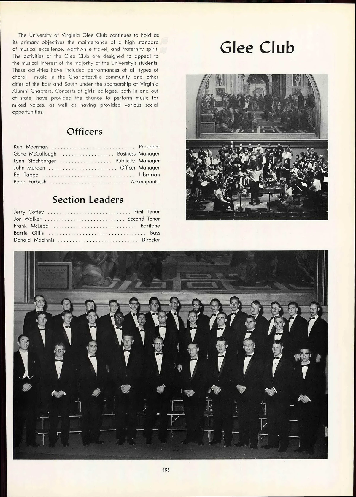 Glee Club 1962-1963 season | Virginia Glee Club Wiki | Fandom