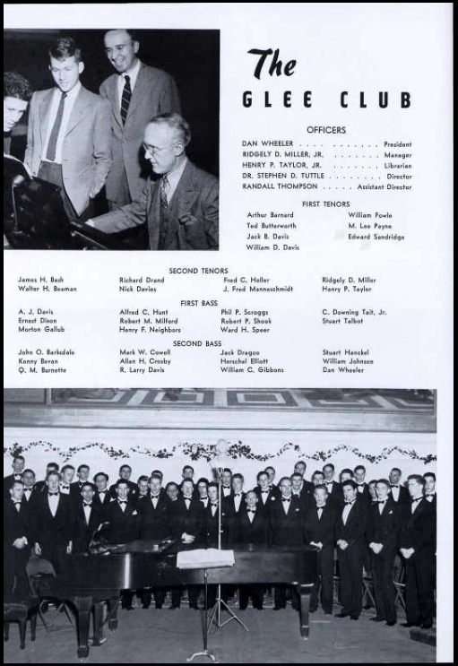 Glee Club 1943-1944 season | Virginia Glee Club Wiki | Fandom