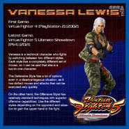 Vanessa Lewis/Gallery | Virtua Fighter Wiki | Fandom