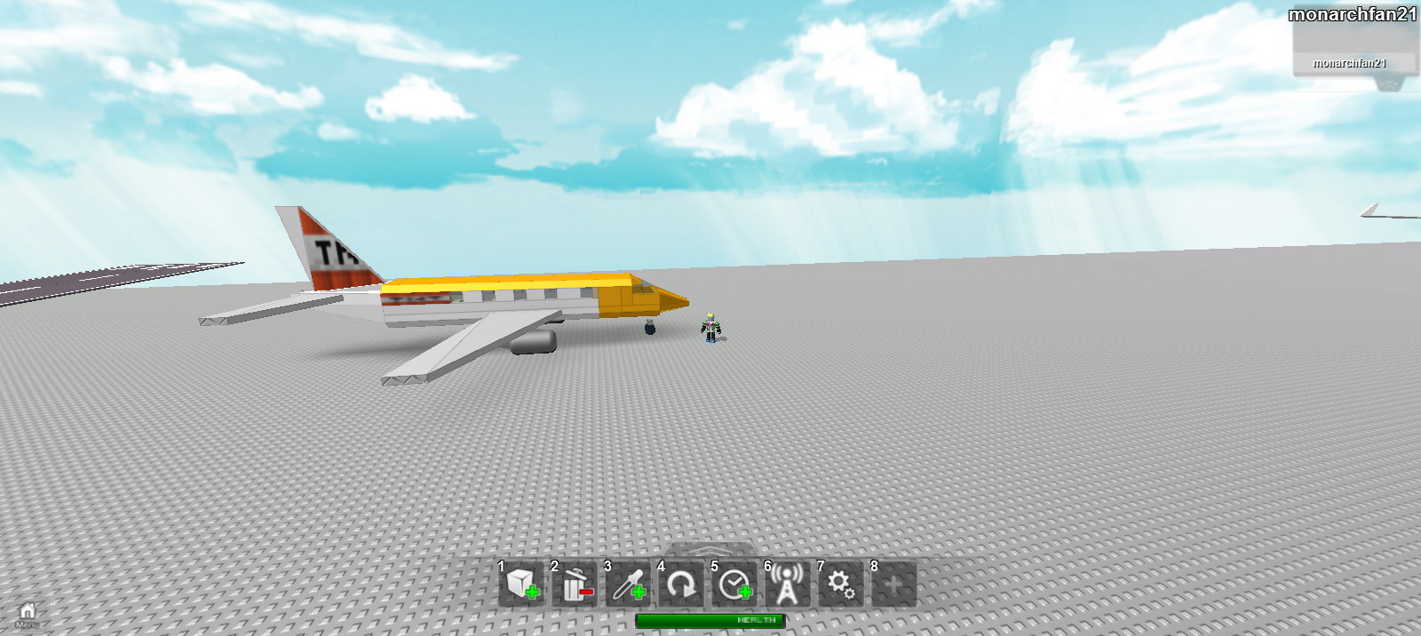 Minecraft Airplane Inside