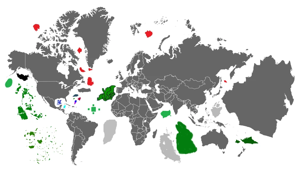 User blog:BioFormersfan900/The World with Fictional Countries Relevated ...