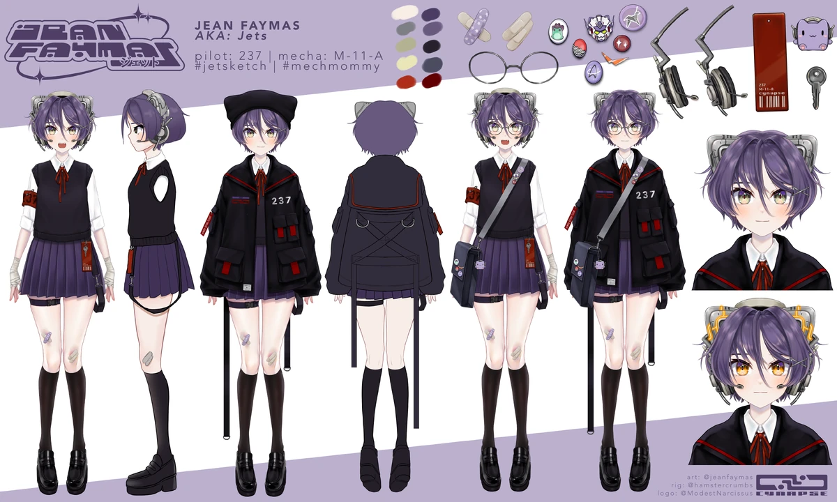 Jean Faymas/Gallery | Virtual YouTuber Wiki | Fandom
