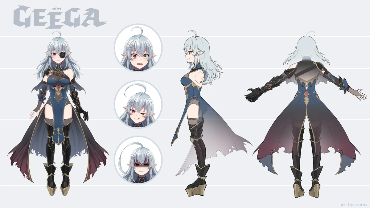 GEEGA/Gallery | Virtual YouTuber Wiki | Fandom