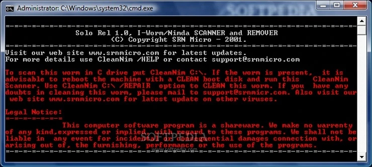 Многовекторный червь Nimda | Вирусы вики | Fandom
