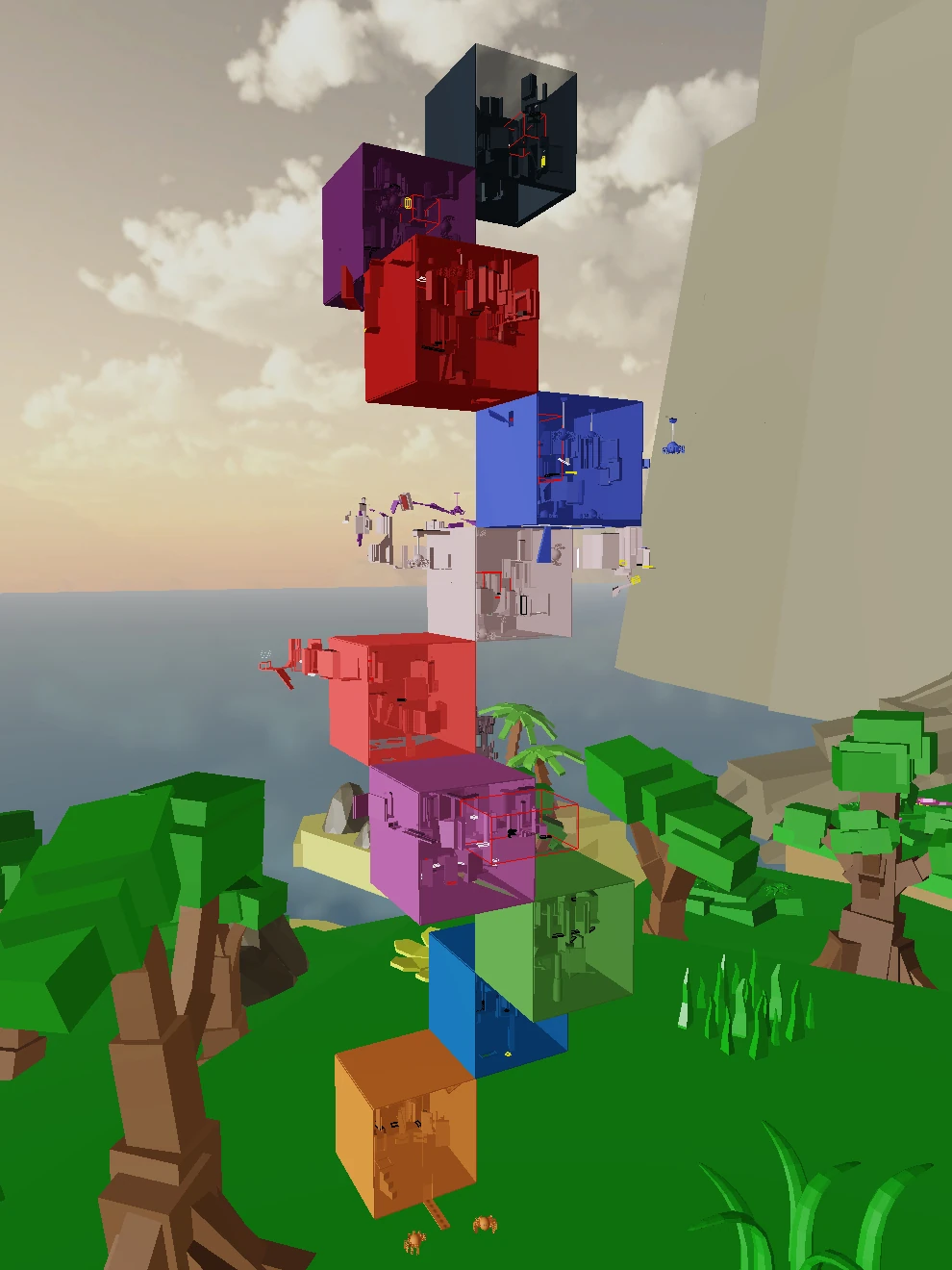 Tower of Cube Stairing | Vi's Towers of Anguish Wiki | Fandom