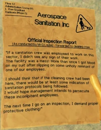 Ending Messages | Viscera Cleanup Detail Wiki | Fandom