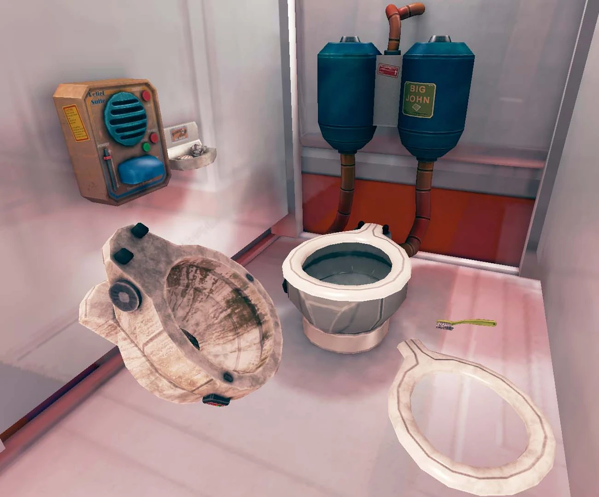 Big John Human Waste Receptacles | Viscera Cleanup Detail Wiki | Fandom