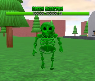 Green Skeleton | Cheeseburger Crusade Wiki | Fandom