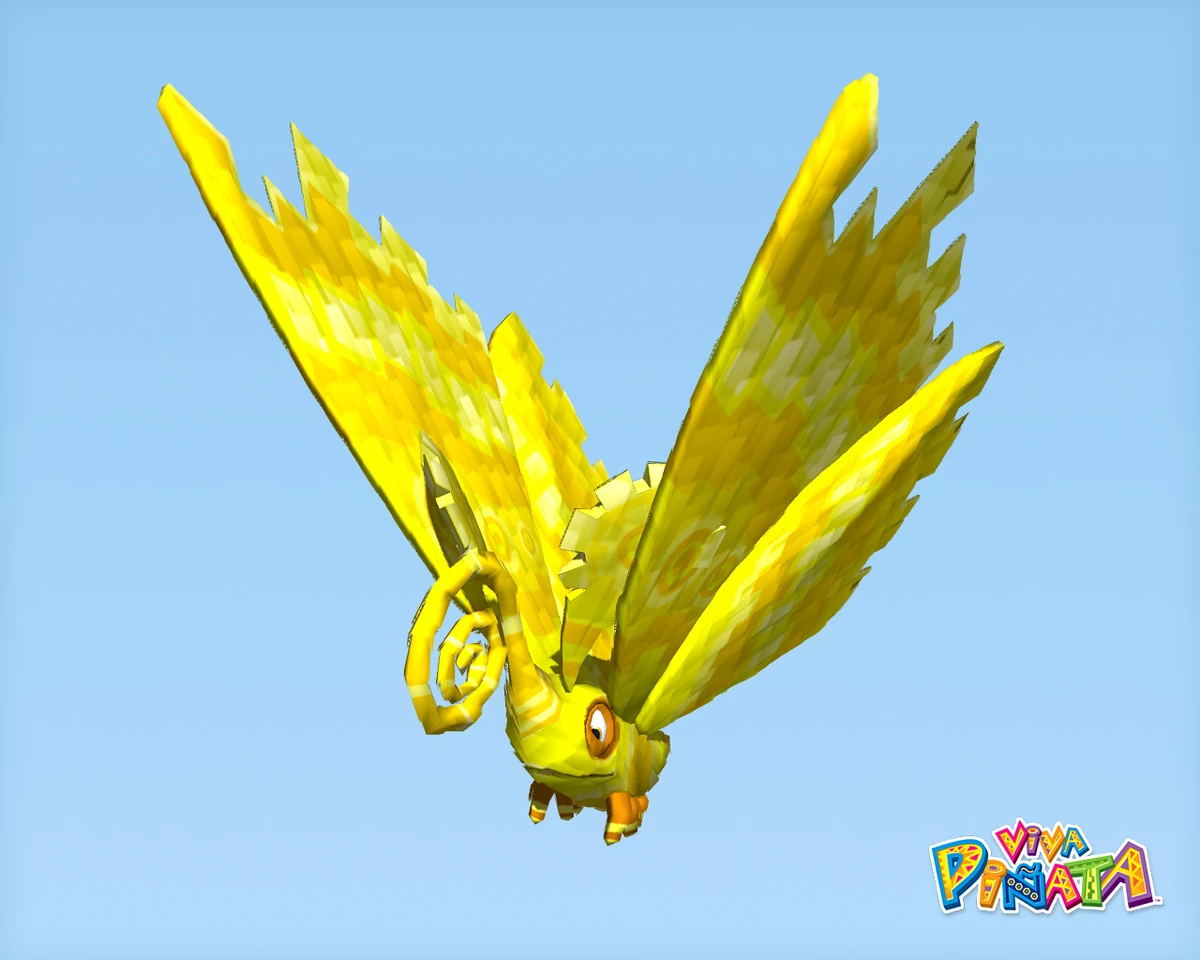 Yellow Flutterscotch | Viva Piñata Wiki | Fandom